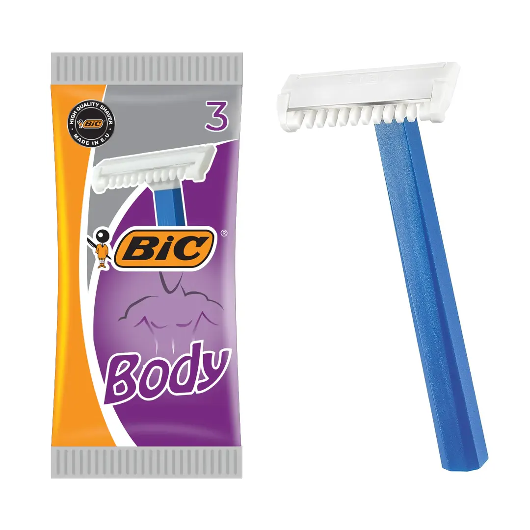 ژیلت " 1 لبه شانه دار " بیک ( ساخت فرانسه ) - 3 عدد ژیلت جهت اصلاح تمام ...